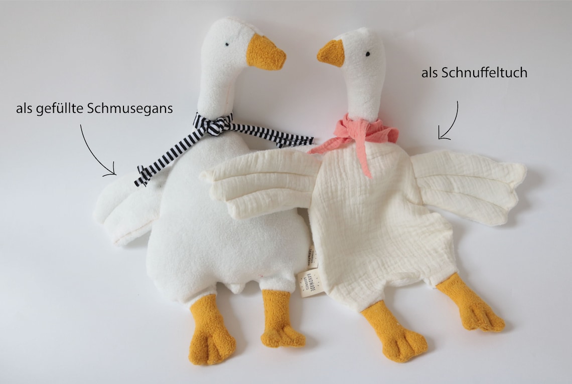 Goose GLORIA Cuddle Cloth / Cuddle Goose / Sewing Pattern - Etsy