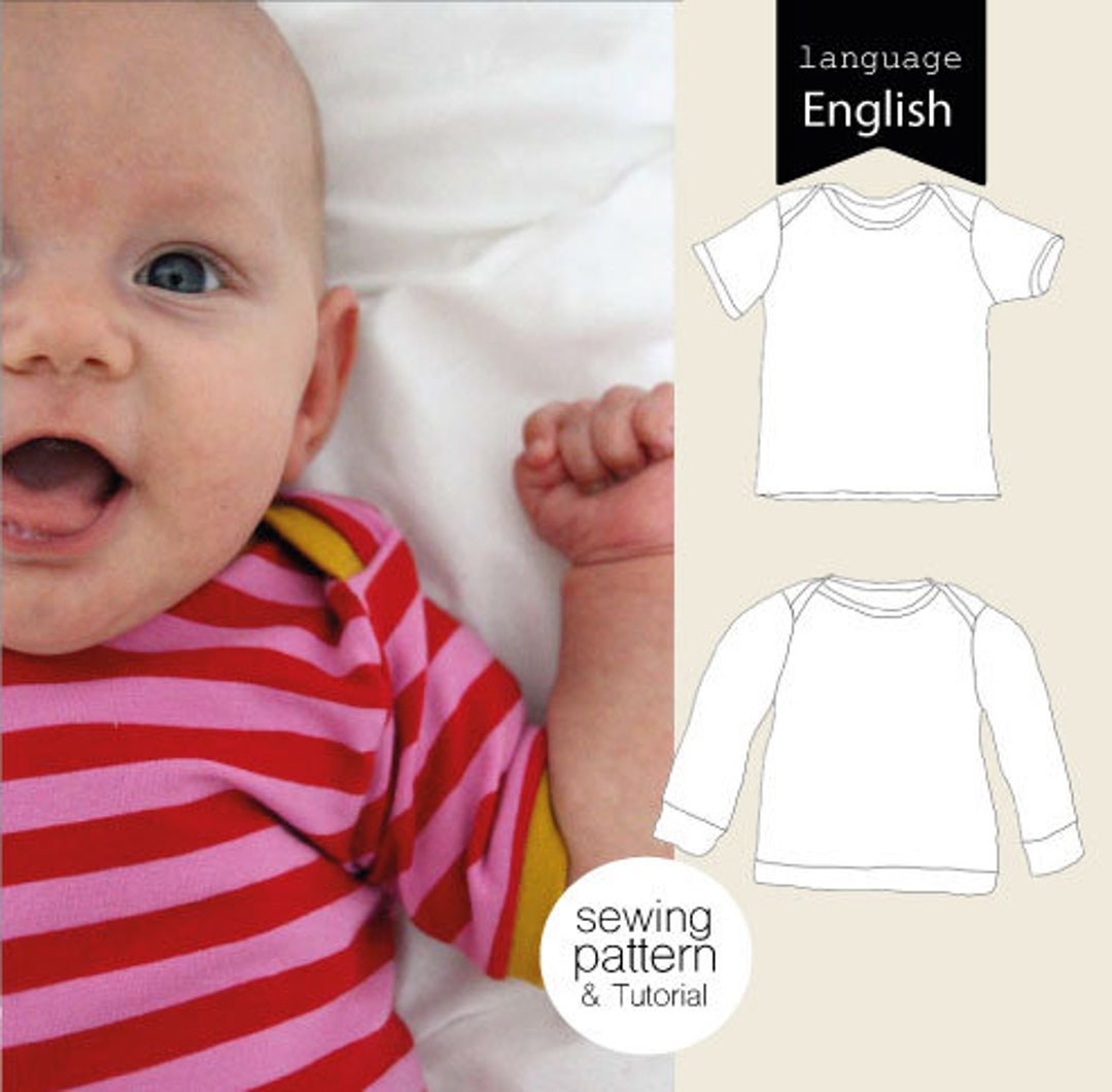 Baby Basic Shirt / Sewing Pattern / Instant Download - Etsy