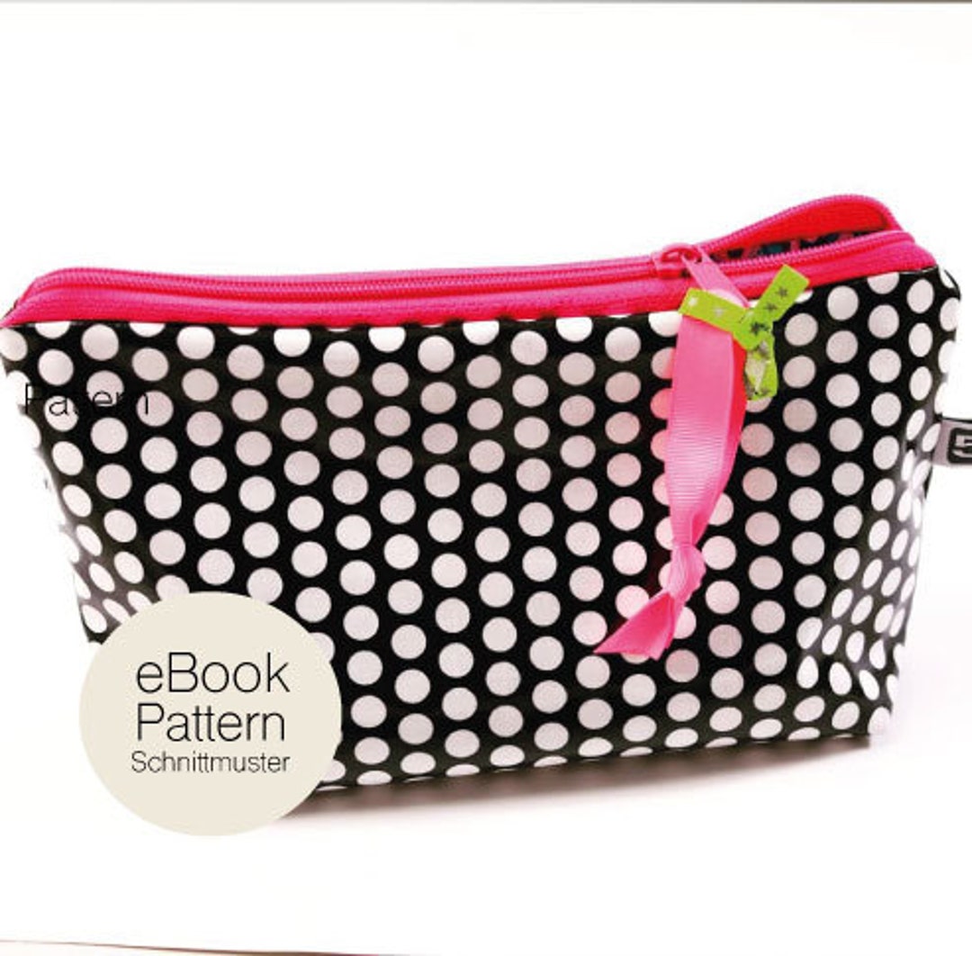 Wash-bag Sewing Pattern / Toiletry Bag Wash Bag Pencil Case / PDF ...