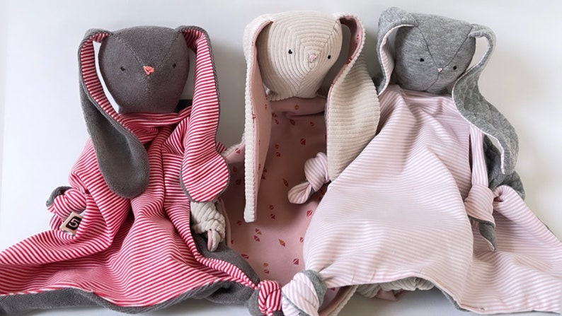 Bunny HENNI Cuddle Cloth / Cuddle Cloth Sewing Pattern - Etsy