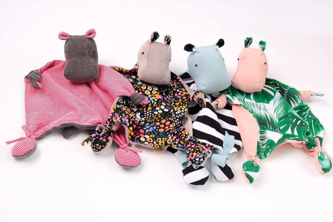Hippo HELGA Baby Cuddle Plushie - Etsy