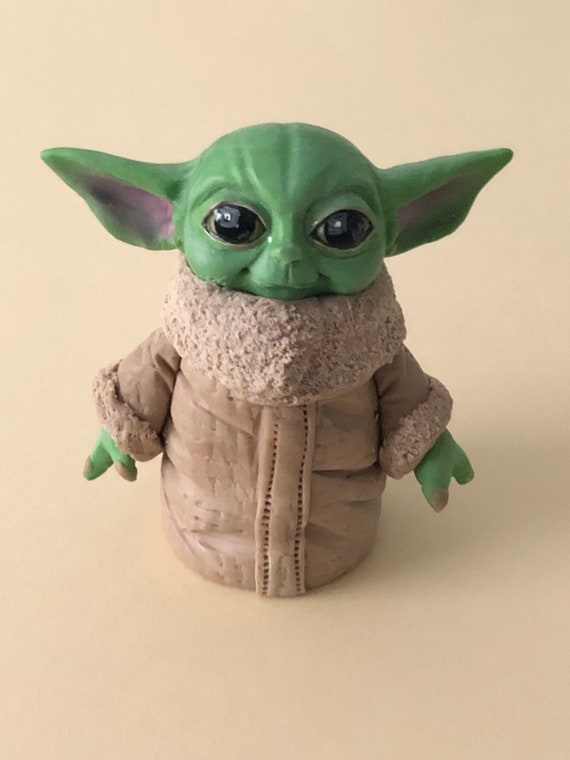 Fondant Figures Cake Decoration Star Wars Yoda Etsy Canada