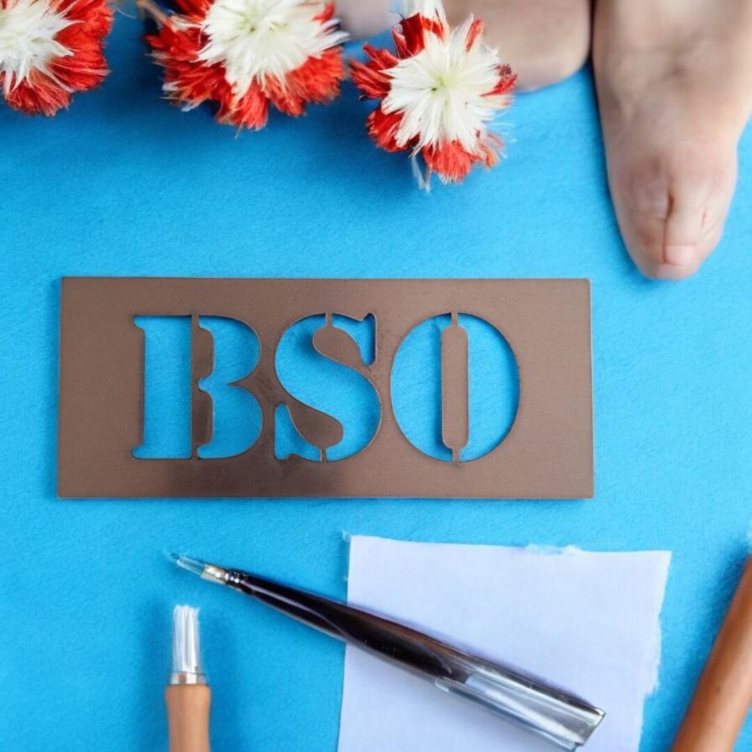 X2 Acrylic Stencil - Bee Hive Registration Number Stencil - Craft ...