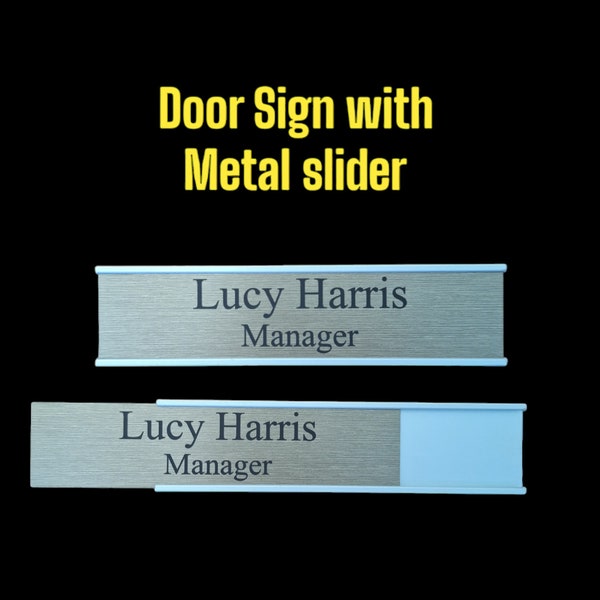 Door Name Plate - Etsy