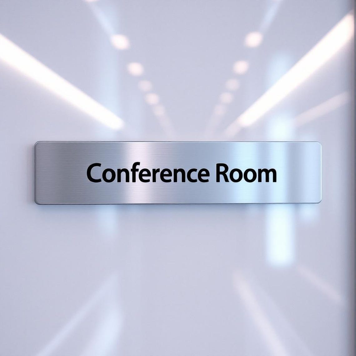 Personalised Office Door Sign | Name Plate | Custom Laser Engraved ...
