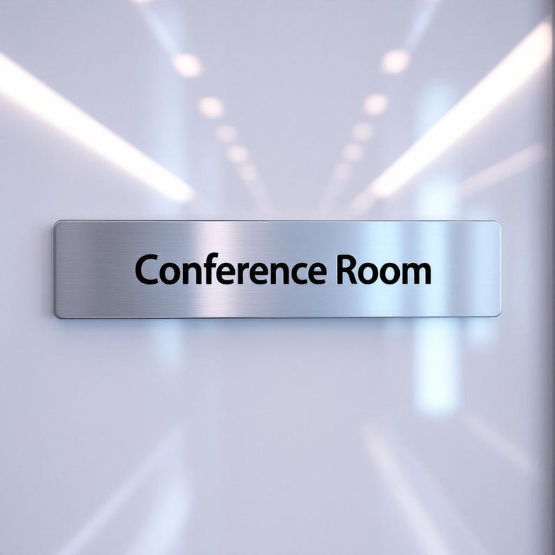 Personalised Office Door Sign | Name Plate | Custom Laser Engraved ...
