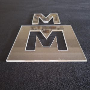 Letter Router Template Guide Cast Clear Acrylic - Queensland Australia ...