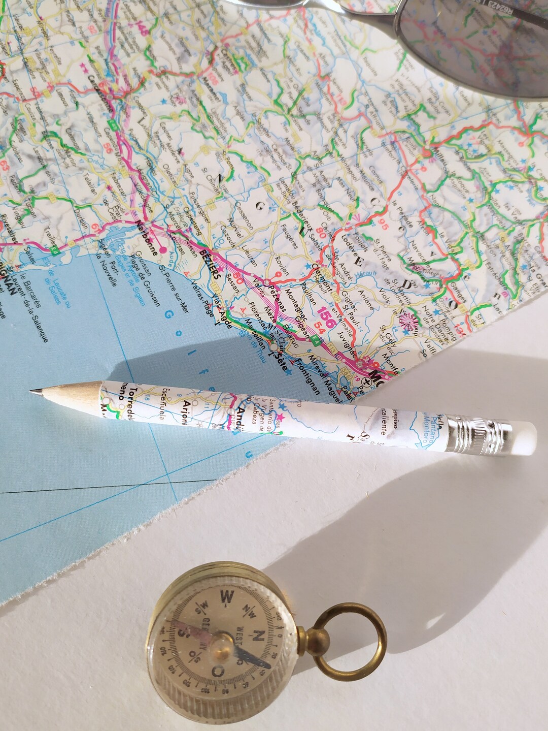 Pencil Maps - Etsy