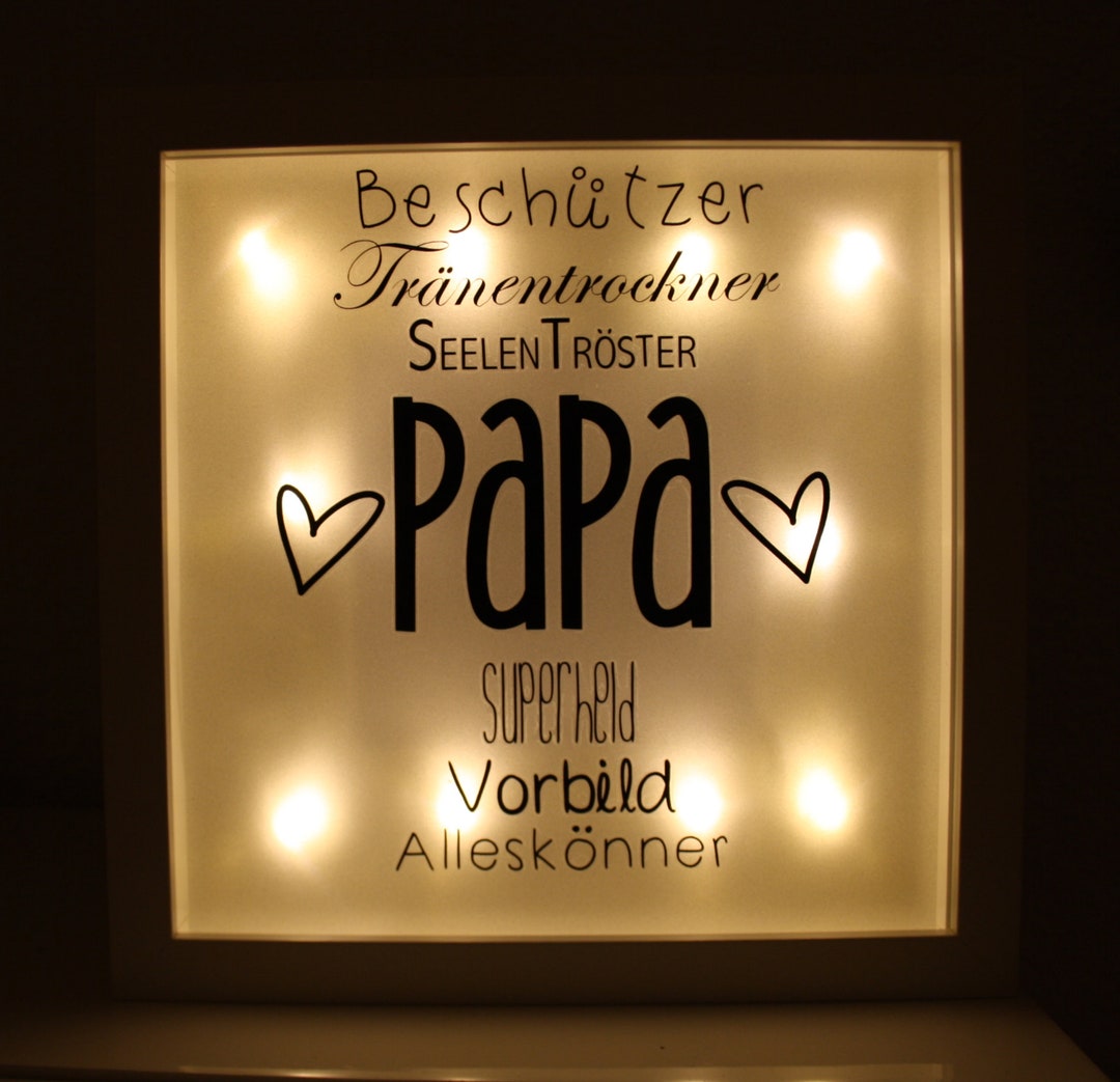 LED Photo Frame Illuminated Photo Frame - Etsy