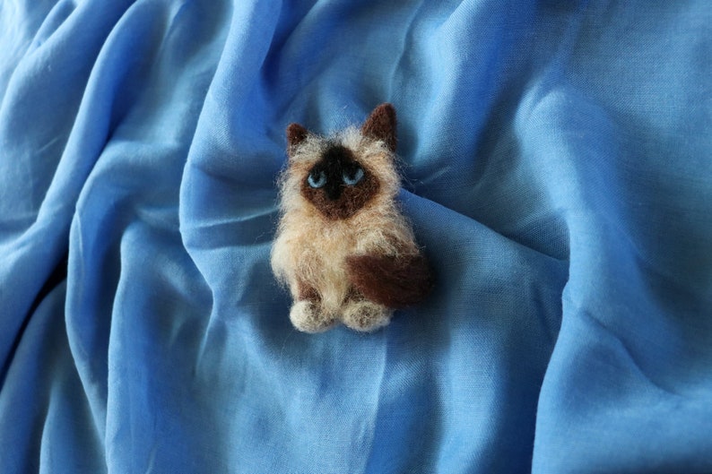 Felt catgiftfelt animalsfelt | Etsy