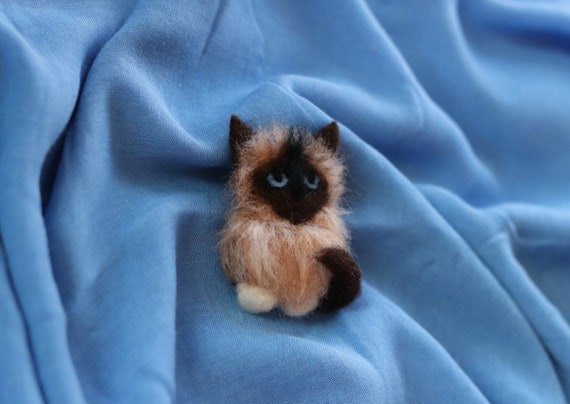 Felt catgiftfelt animalsfelt | Etsy