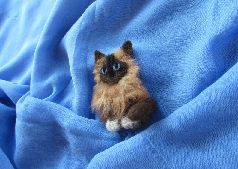 Felt catgiftfelt animalsfelt | Etsy