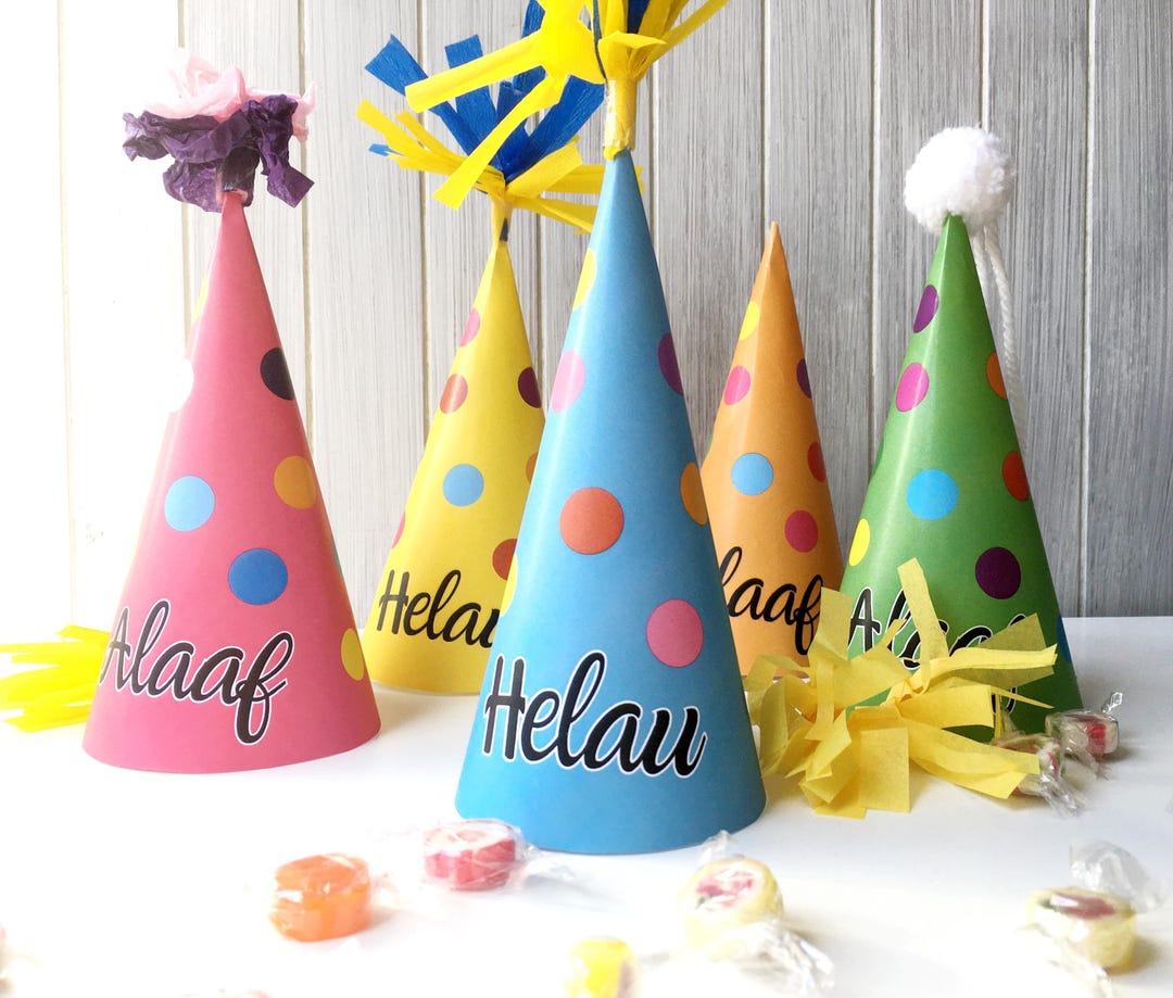 Carnival Party Hat Printable Template, Carnival Hats to Print, "helau ...