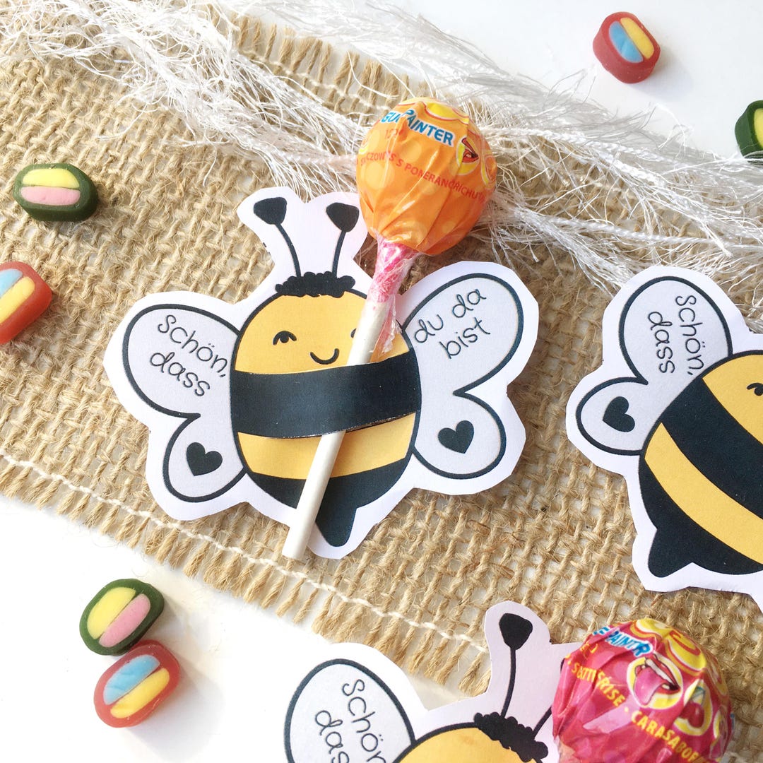 Table Decorations for Children's Birthdays (bee Theme), Printable ...