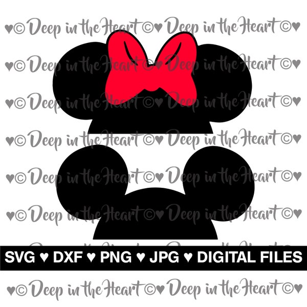 Mickey Mouse Ears Svg - Etsy
