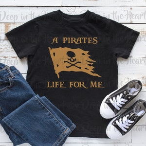 A Pirates Life for Me - Pirate Flag - SVG, DXF PNG, Jpeg -instant Zip ...