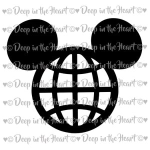Mickey World - SVG, PNG, JPG -instant Zip File Download - Digital ...