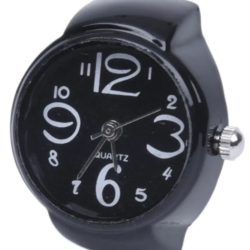 Clock Finger Ring - Etsy