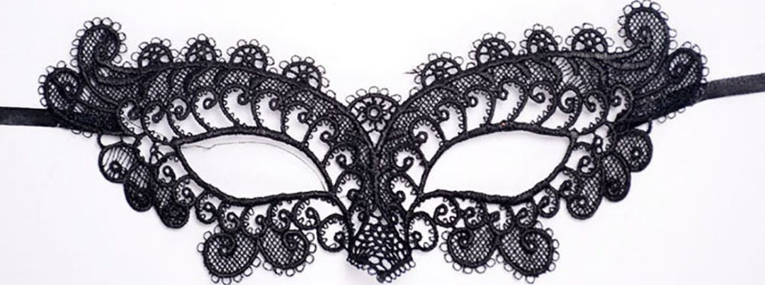 Gothic Half Mask, Cosplay - Etsy