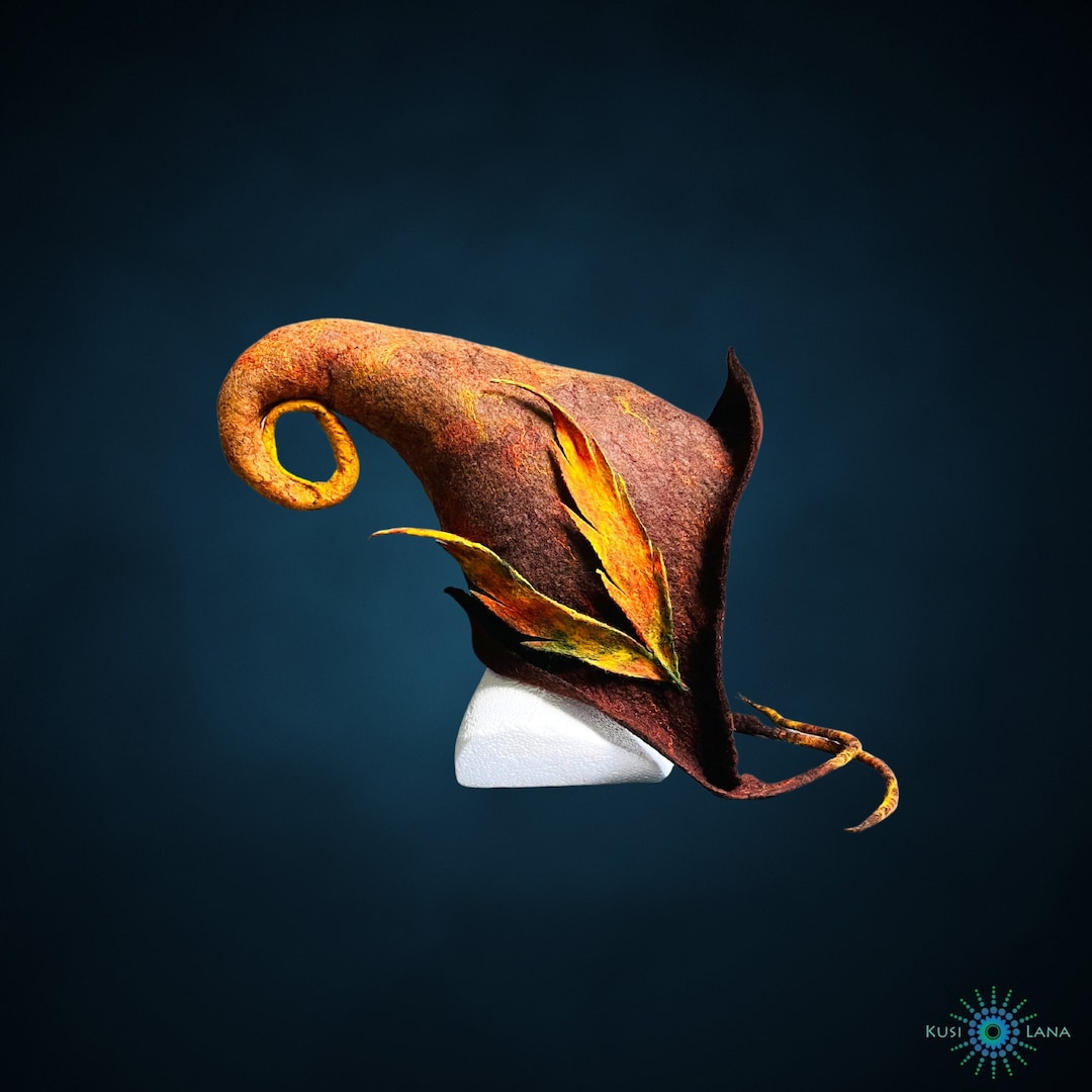 Wizard Hat, Witch Hat, Druid Hat,fantasy Hat, Fairy Hat, Gnome Hat ...