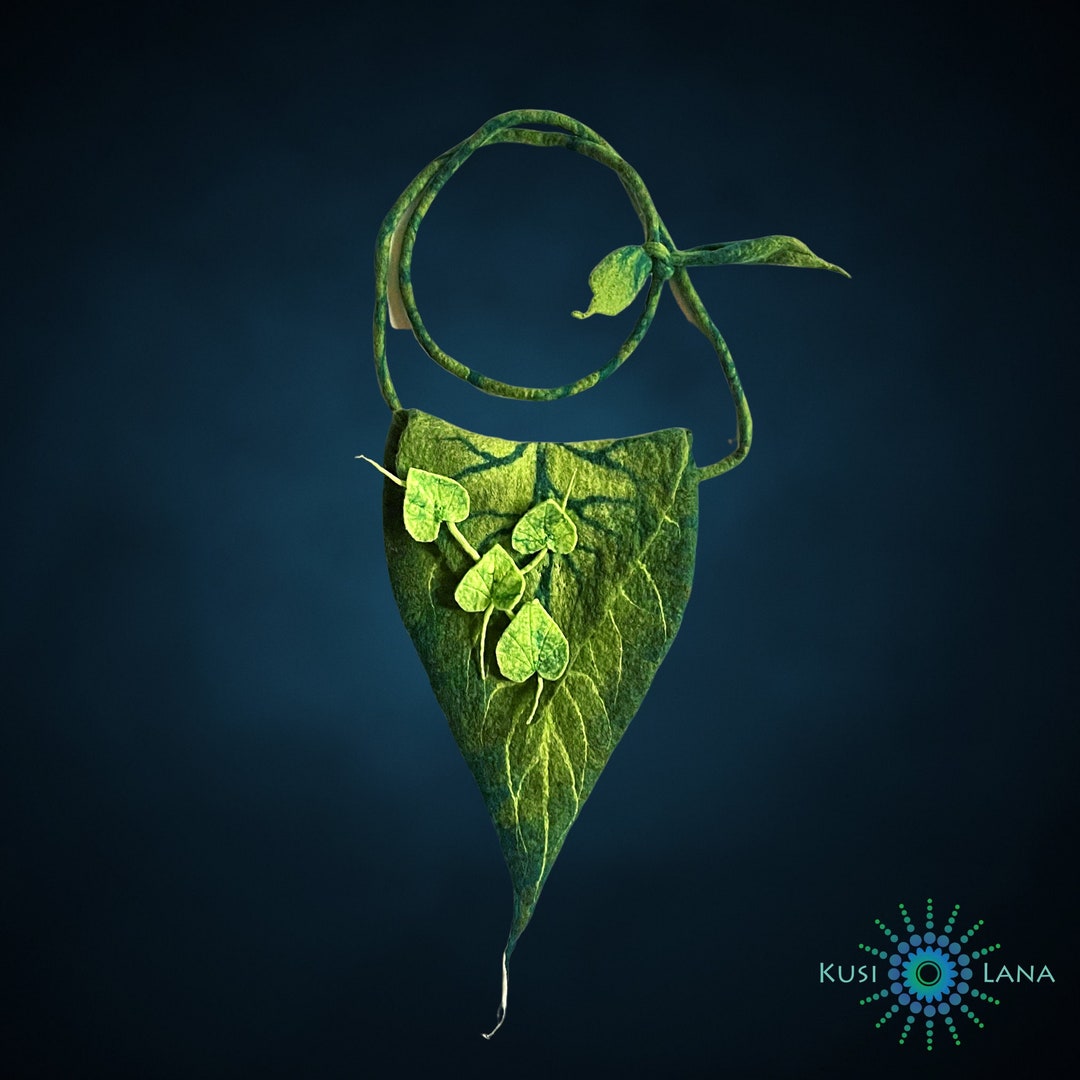 Leaf Purse, Fairy Bag, Leaf Bag, Pixie Bag, Fairy Purse, Fantasy Bag ...
