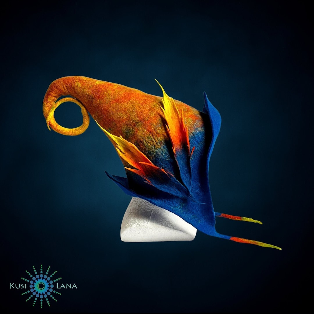 Druid Hat, Wizard Hat, Witch Hat, Fantasy Hat, Gnome Hat, Goblin Hat ...