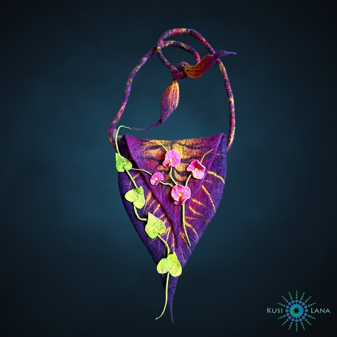 Fairy Bag, Thigh Bag, Fairy Purse, Laef Bag, Leaf Purse, Elven Bag, Leaf Pouch, Fairy Belt ...