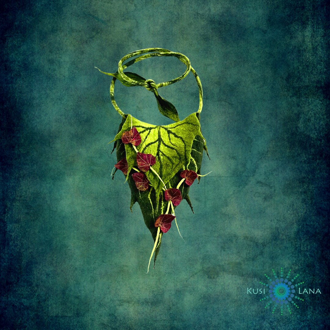 Leaf Bag, Leaf Purse, Fairy Purse, Elven Bag, Gnome Bag, Fantasy Bag ...