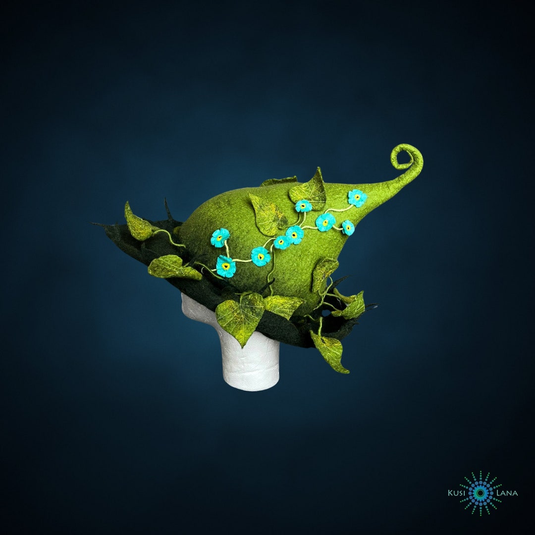 Druid Hat, Fairy Hat, Gnome Hat, Goblin Hat, Fantasy Hat, Sauna Hat ...