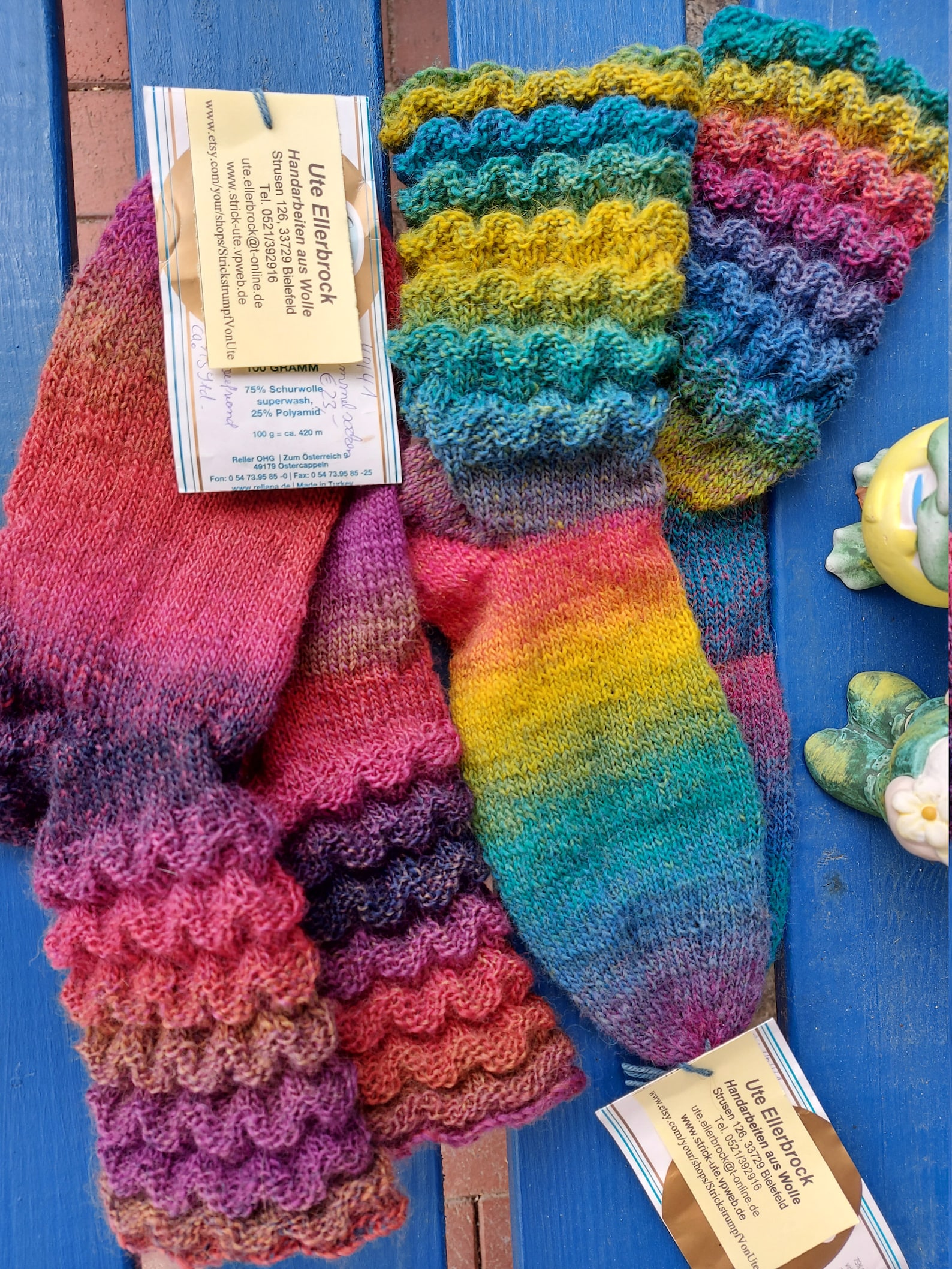 Knitting Instructions for Rotten Socks, Socks With a Wave Pattern, Plus ...