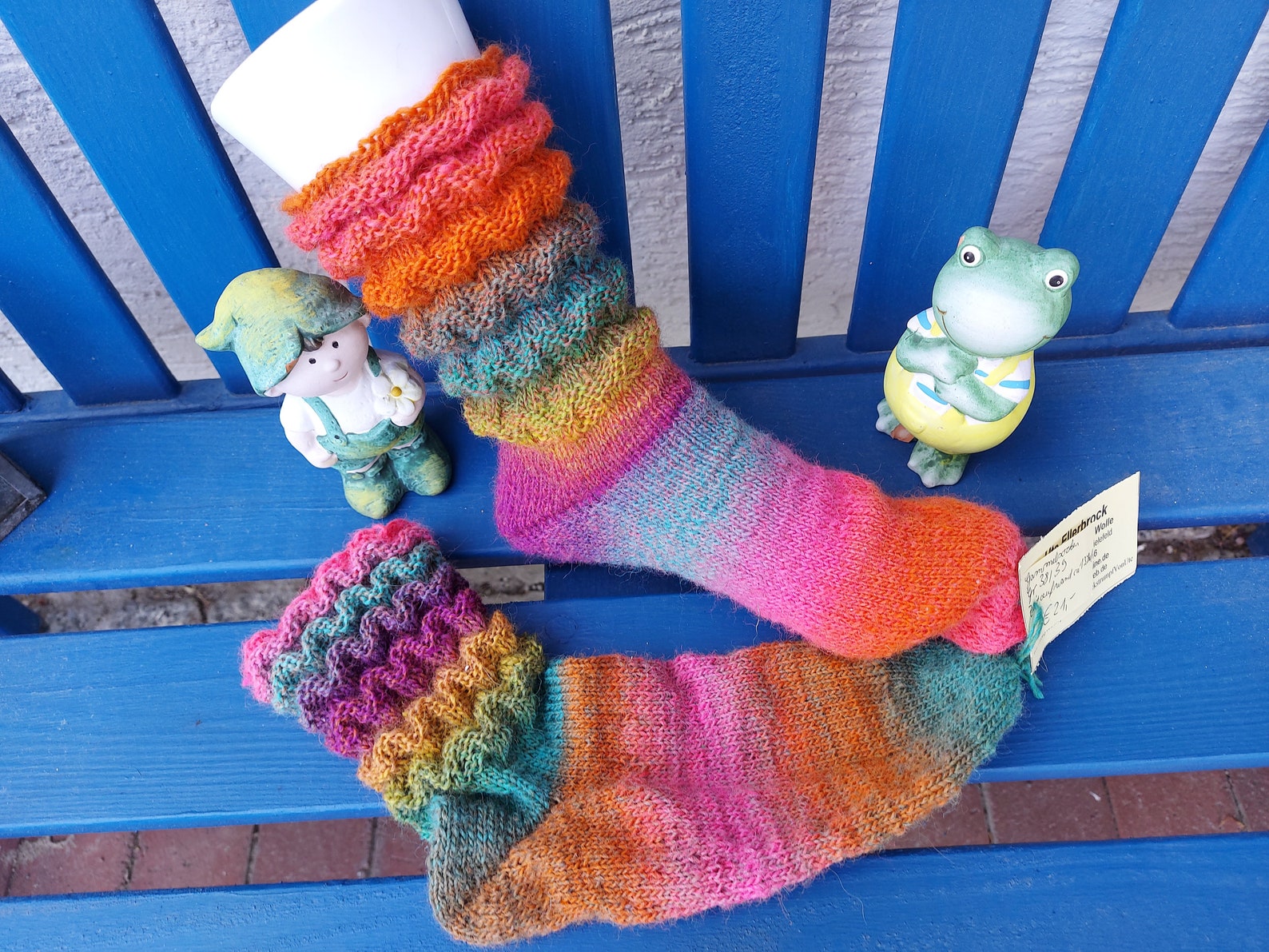Knitting Instructions for Rotten Socks, Socks With a Wave Pattern, Plus ...