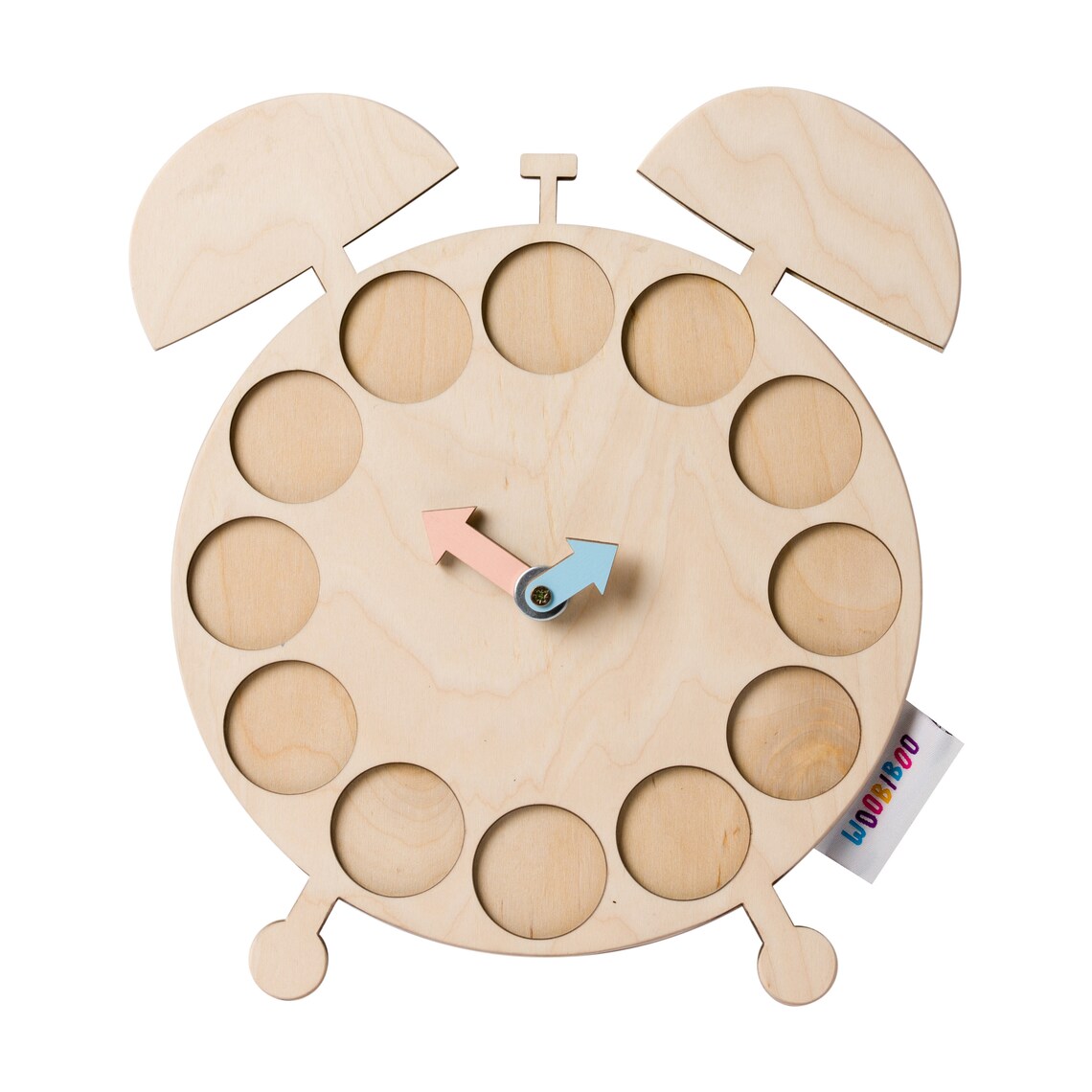 Montessori Kids Puzzle Clock Learning Numbers Educational | Etsy