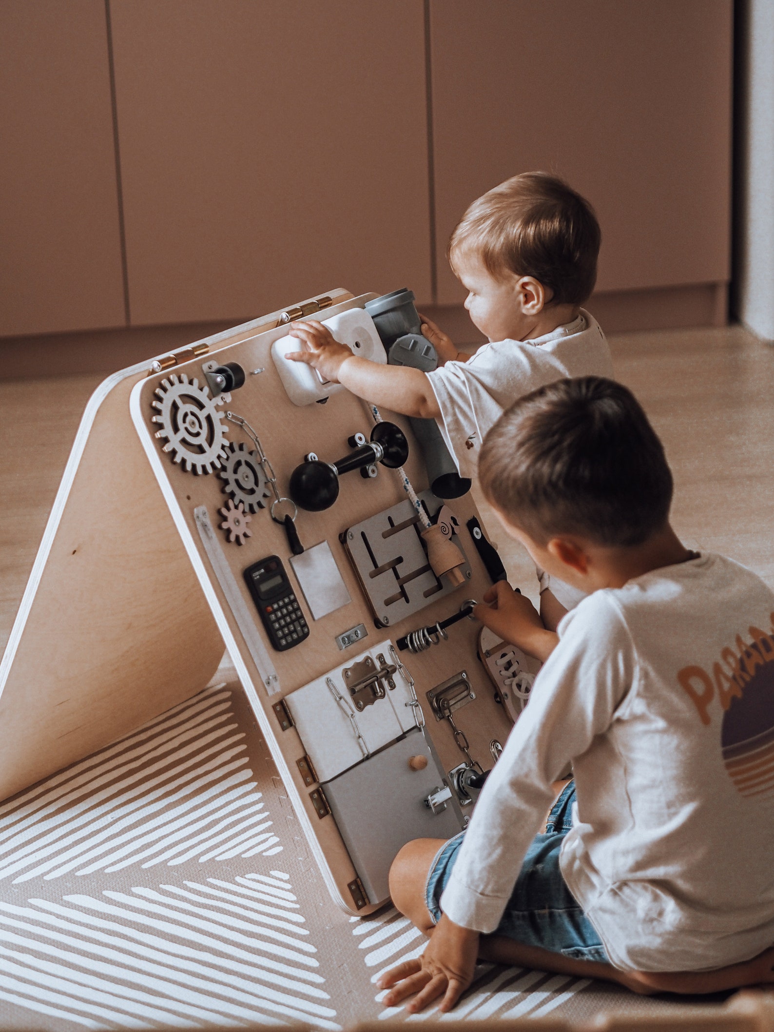 TWO Busy Board in ONE Double Busy Board Standing Busy Board - Etsy