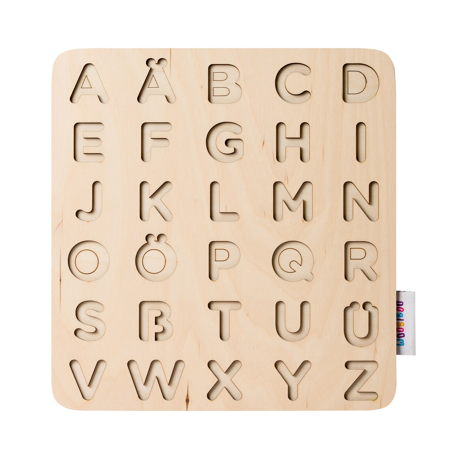 Wooden Puzzle for Kids German Alphabet Letters Educational - Etsy