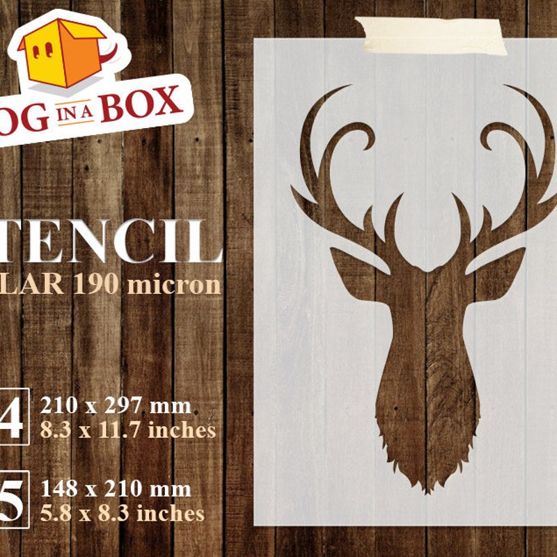 Deer Stencils - Etsy