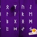 Runes Stencil N.2 Runic Stencil for Wood Signs and Stones. Runic ...
