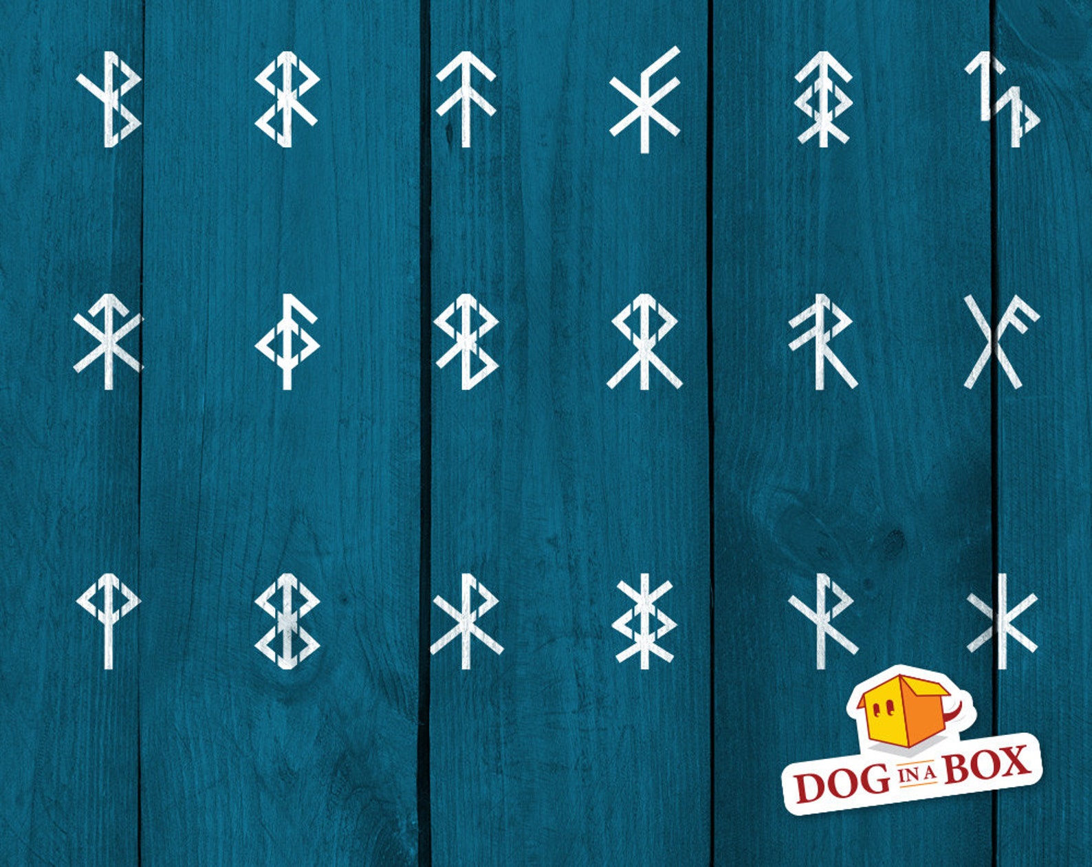 Bind Runes Stencil N.1 Runic Stencil for Wood Signs and - Etsy