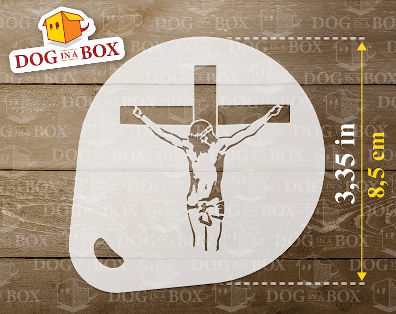 Jesus Stencils N.2 Coffee Stencils Christ Stencil Christian - Etsy