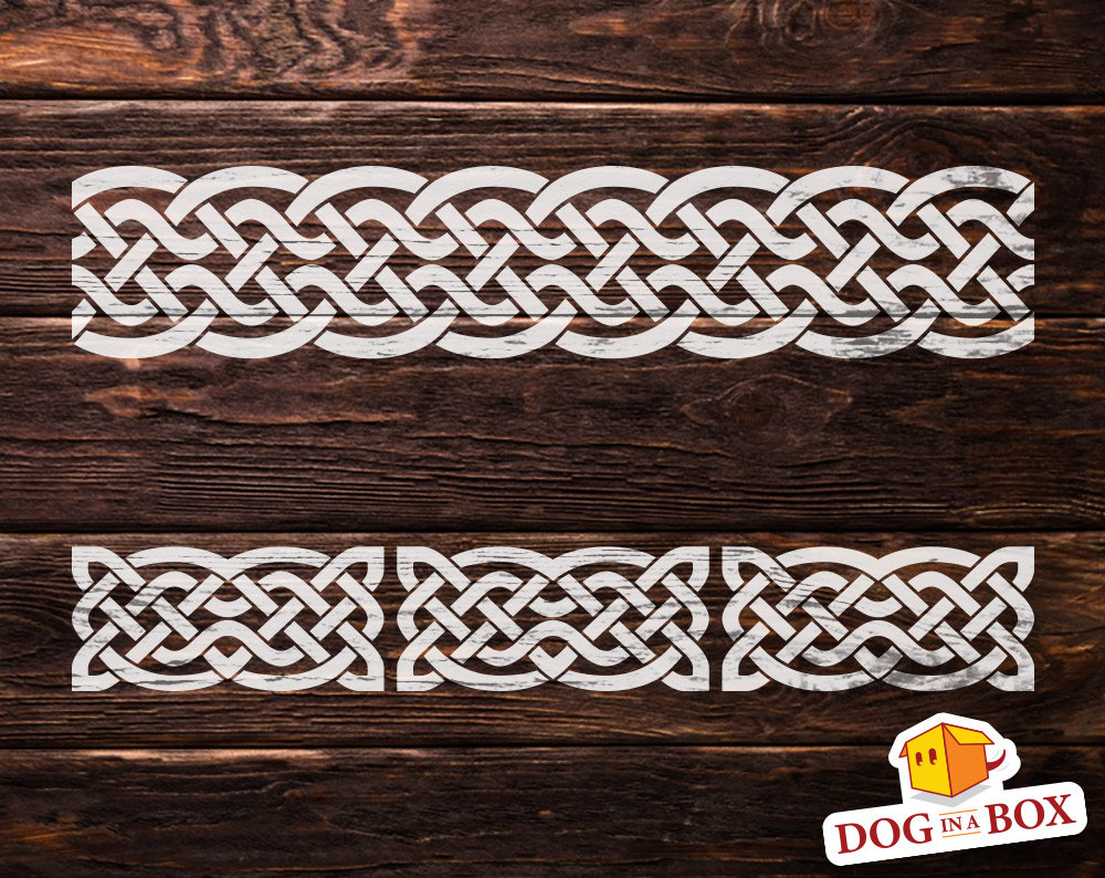 Celtic Knots Pattern N.3 Celtic Stencil Pattern Stencil - Etsy