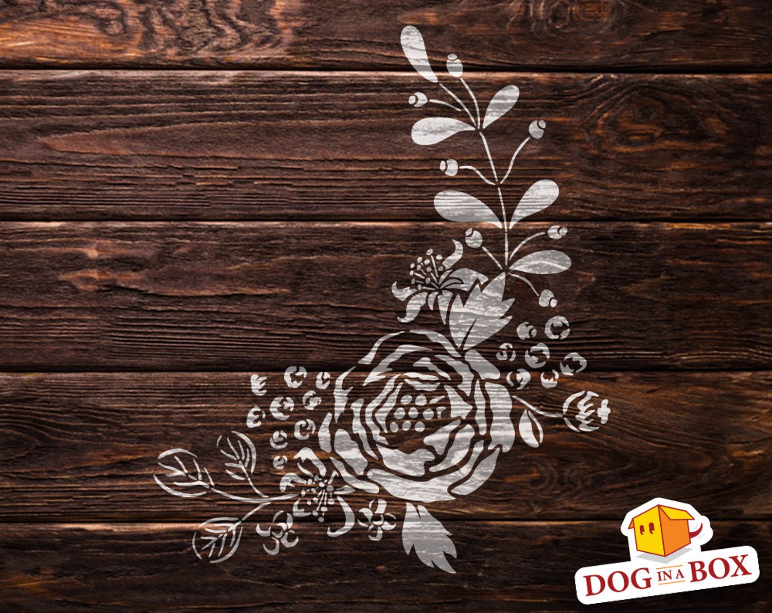 Flower Bouquet Stencil Wedding Stencil Stencil for Wood - Etsy