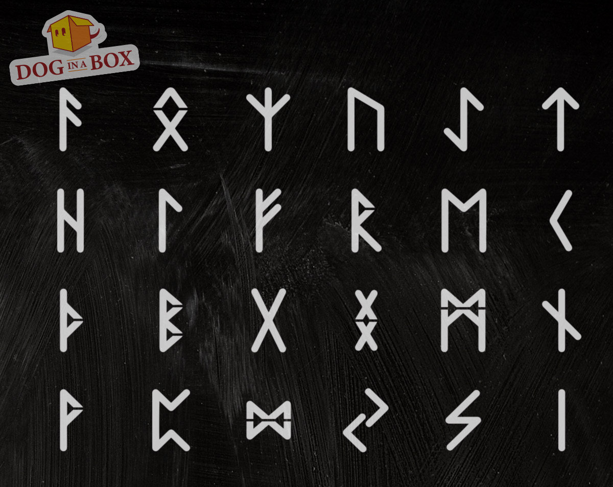 Runes Stencils: Set of 24 Reusable Celtic Stencils for Painting on ...