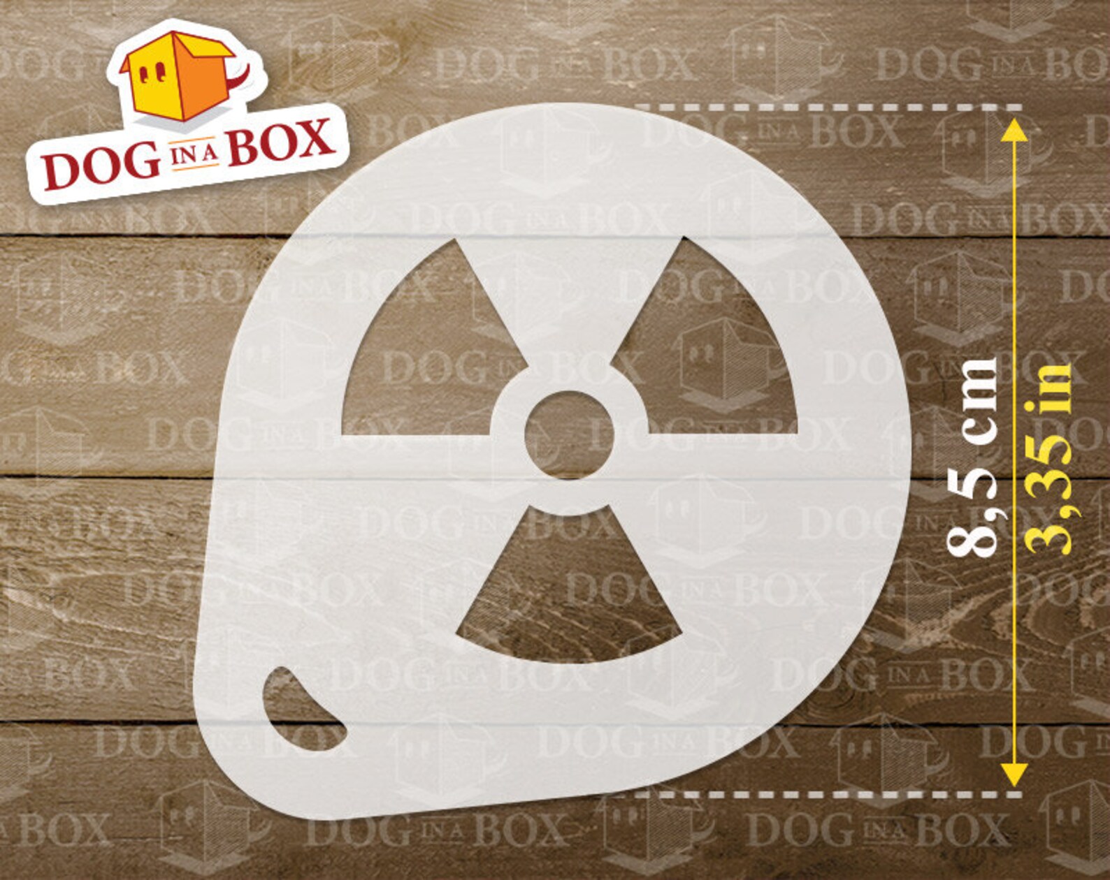 Radioactive Stencils Set. 3 Coffee Stencils: Nuclear Stencil, Gas Mask ...