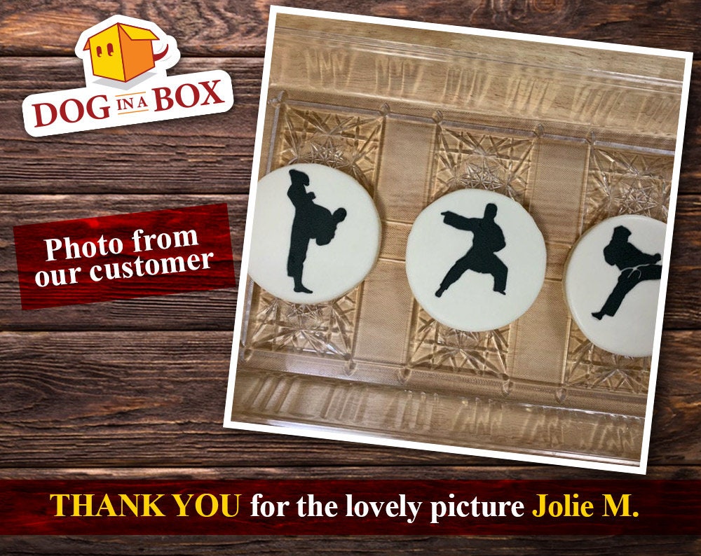 Martial Art Stencils Karate Stencil Kung Fu Stencil Set of - Etsy