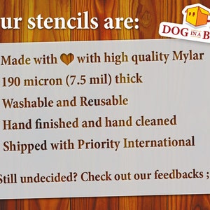 Handprint Stencil N.1 Right Hand Reusable Handprint Stencil for ...