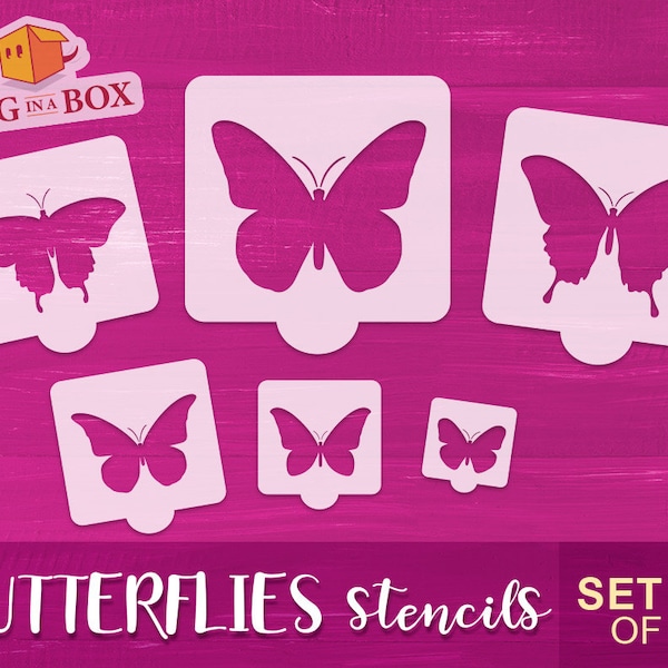 Butterfly Stencils - Etsy