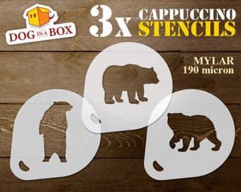 Unicorn Stencils Set of 3 Cookie Stencil Face Painting - Etsy