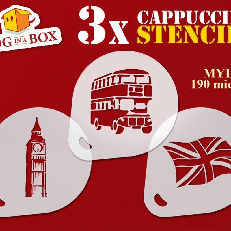 London Stencils - Etsy