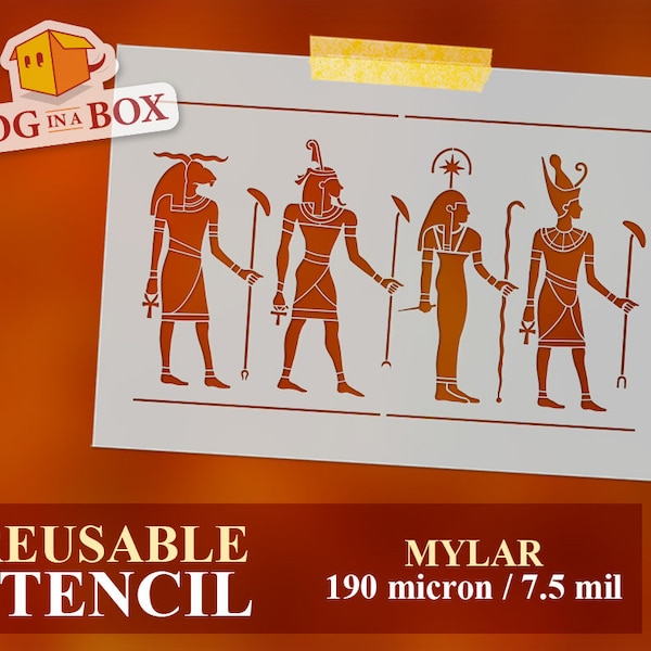 Egyptian Hieroglyphics Stencils - Etsy
