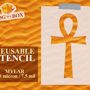 Ankh Symbol Stencil the Key of Life Reusable Stencil, the Ancient ...