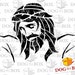 Jesus Stencil N.6 Reusable Jesus on the Cross Stencil, Christian ...